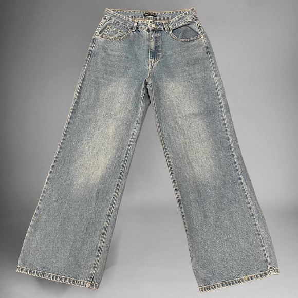 SHEIN | Jeans | Shein Wide Leg Retro 9s Skater Jeans | Poshmark